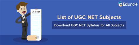NTA UGC NET Subjects Codes List Of All 82 Subjects