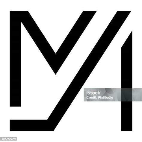 직업적인 혁신적인 이니셜 Jm 로고와 Mj 로고 레터 Mj 또는 Jm 미니멀하고 우아한 모노그램 프리미엄 비즈니스 예술적 알파벳