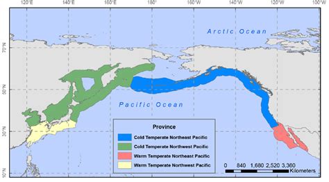 Map Of The Four Marine Ecosystem Of The World Meow Provinces That