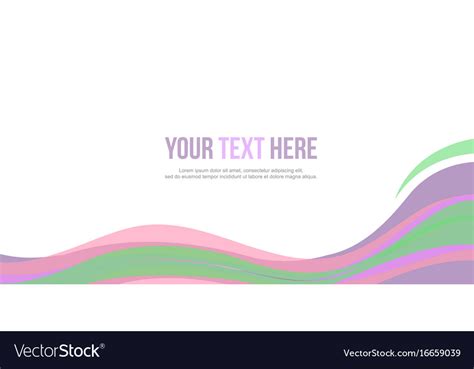 Abstract Background Header Website Design Vector Image