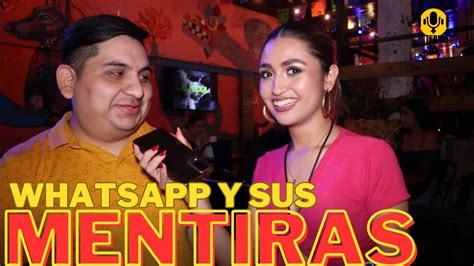 ¿cuál Es La Mentira Que Más Usas En Whatsapp Youtube