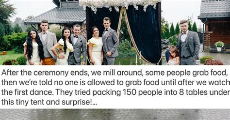 Bride Threatens To Call Cops On Guests At Rainy Wedding Sit On The