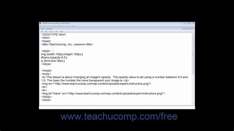 Html5 And Css3 Tutorial Opacity Training Youtube