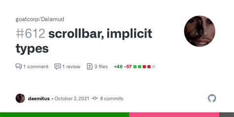 Scrollbar Implicit Types By Daemitus · Pull Request 612 · Goatcorp