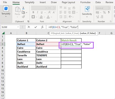3 Ways To Compare Columns In Excel For Matches Guiding Tech
