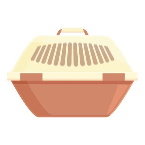 Carry Box Icon Cartoon Vector Cat Cage 20356718 Vector Art At Vecteezy