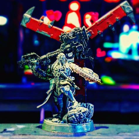 Drax Van Ghoul Oc Kitbash Gyro Blade Vampire Spawn Rnecromunda