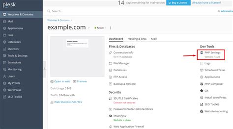 How To Configure Plesk With LAMP For MP3 Converter Pro And YouTube Video Backend