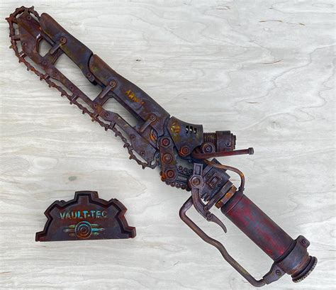 Stl Files For 3d Printing Fallout Ripper Prop Decor Cosplay Game