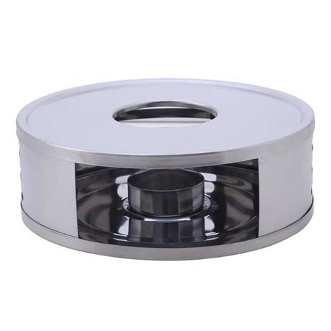 CHAUFFE PLAT Style C Chauffe Bougie En Acier Inoxydable Durable