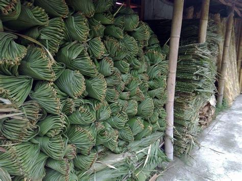 Anahaw Leaves And Nipa Shingles Pawid Made To Order Bahay Kubo Also