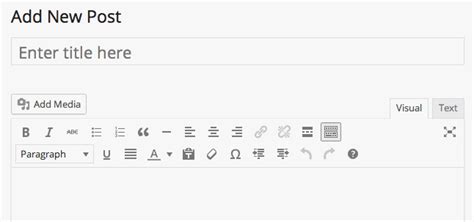 How To Display The Full Tinymce Editor In Wordpress Wpmu Dev