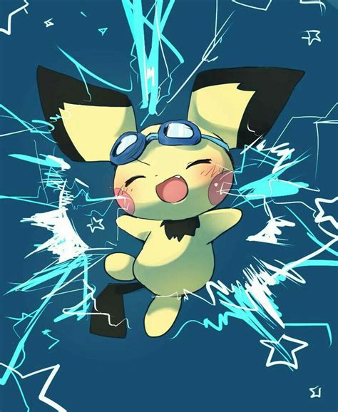 Pokemon Pichu Fanart Physics Pokemon Pichu Pikachu Pokemon Pictures