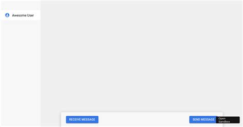 React Chat Simulator Codesandbox