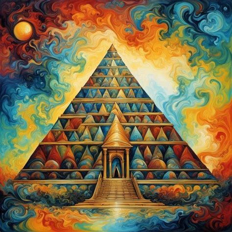 Pyramid Temple R Nightcafe