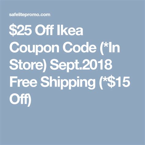 Ikea Voucher Codes Uk 2019 Ikea Poland