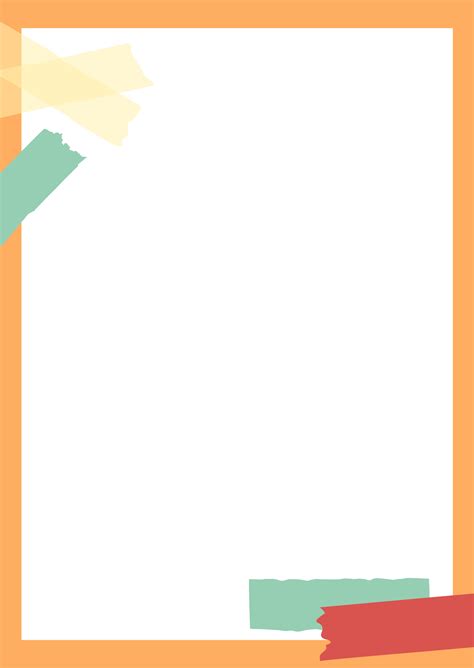 Free Printable Border Designs For Paper