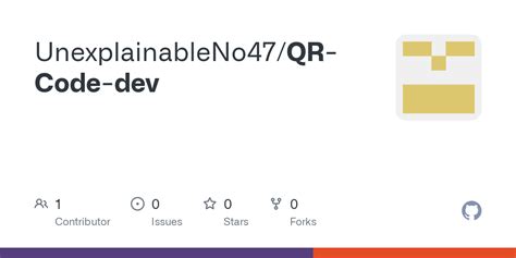 Qr Code Devindexhtml At Main · Unexplainableno47qr Code Dev · Github