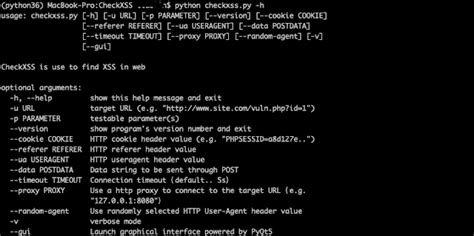 Checkxss Detect Xss Vulnerability In Web Applications Pentesttools