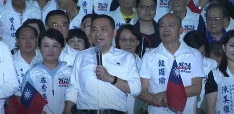 新潮流不散台灣了一半 侯友宜：公平正義、肚子要顧好 政治快訊 要聞 Nownews今日新聞