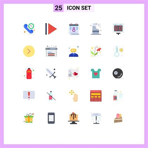 25 Flat Color Concept For Websites Mobile And Apps Arrow Sports Spray