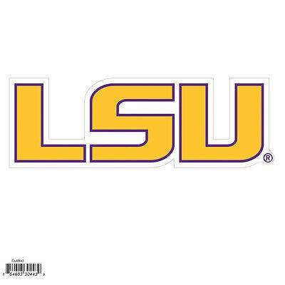 Lsu Tigers Magnet 25 By 7 Ncaa Licensed Heavy Duty Outdoor Grade Ebay