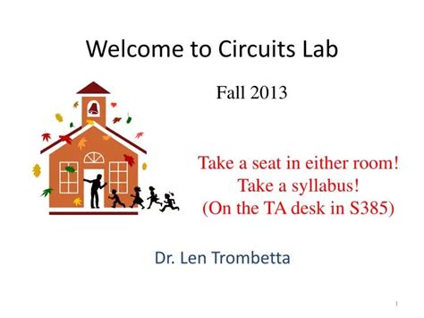 PPT Welcome To Circuits Lab PowerPoint Presentation Free Download ID 6432988