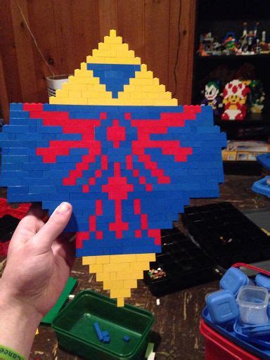 Day 2 Lego Hylian Shield Zelda Amino