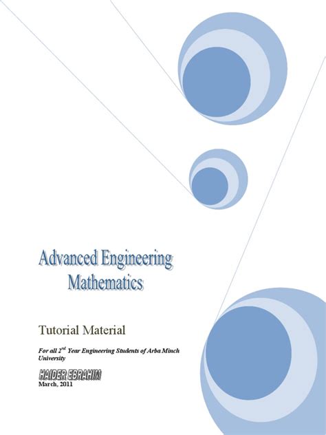 Applied Mathematics Iii Pdf Pdf Ordinary Differential Equation Differential Calculus