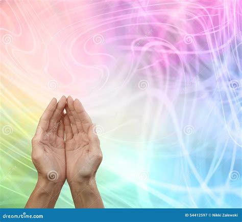 Радуга излечивая доску для сообщений доли Reiki Стоковое Изображение