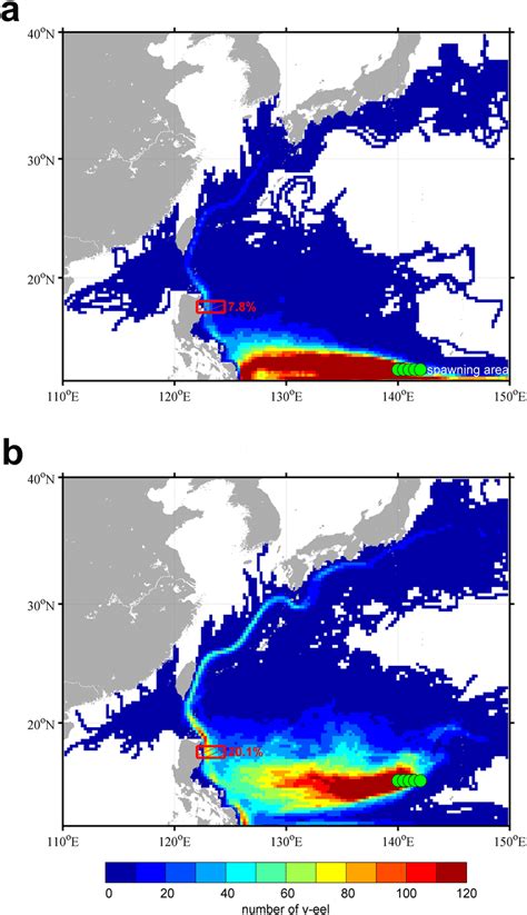 Simulated Tracer Trajectories A Trajectories From A Fixed Spawning