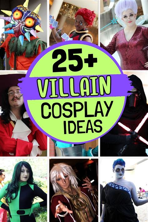 25 Villain Cosplay Ideas For Your Next Halloween Costume Diy Disney Villain Costumes Batman
