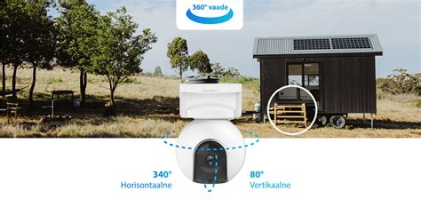 Ezviz Eb8 4g 2k Eemalt Juhitav 4g Akutoitega Kaamera