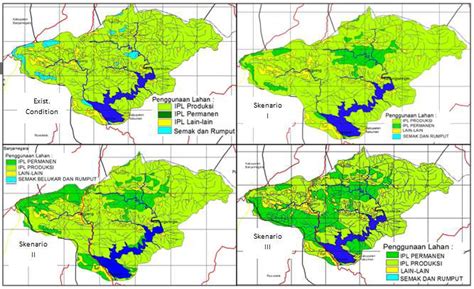 Actual Condition Of Three Land Use Scenarios Download Scientific Diagram