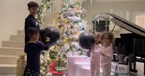 Cristiano Ronaldo And Georgina Rodriguez Post Gender Reveal Video Of
