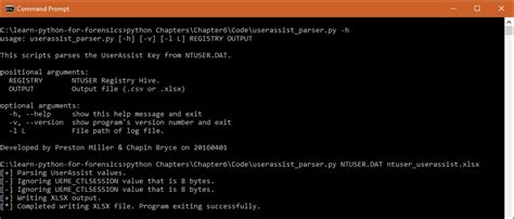 Learning Python For Forensics