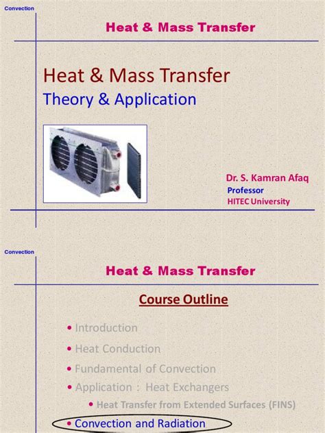 Lecture 11 Forced Convection Pdf Boundary Layer Heat Transfer