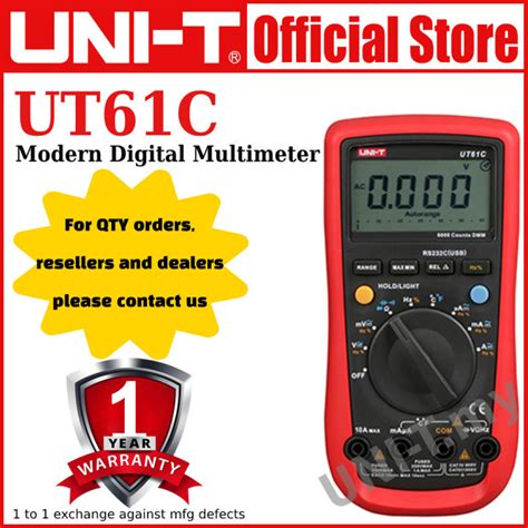 uni t ut61e ut61a ut61b ut61c modern digital multimeter lazada