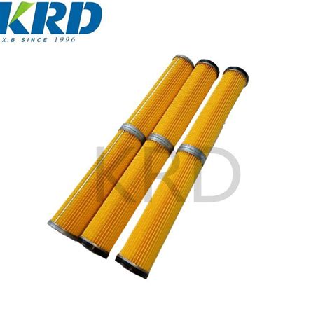 Krd High Flow Corrosion Resistant Reinforced Skeleton Hydraulic Oil Filter Element Hydraulic
