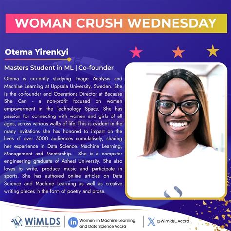 Women In Machine Learning And Data Science Accra Ghana On Linkedin Wcw Wcw