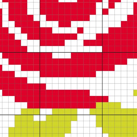 Beautiful Rose Cross Stitch Pattern Daily Cross Stitch