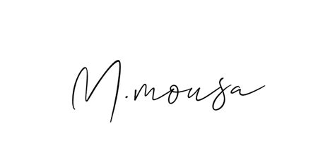 98 M Mousa Name Signature Style Ideas First Class Online Autograph
