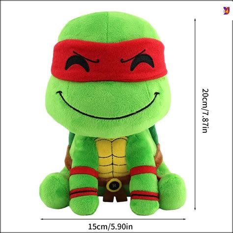 Мягкие игрушки Черепашки Ниндзя: Рафаэль TMNT (20 см) - купить с ...
