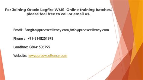 Ppt Proexcellency Provides Oracle Logfire Online Training Powerpoint Presentation Id 11544665