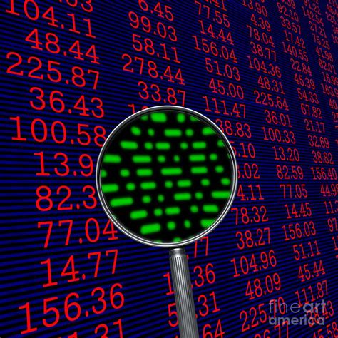 Data Analysis Computer Artwork Photograph By David Parker Fine Art