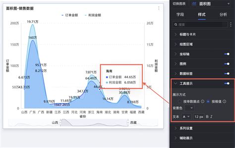 如何为面积图添加数据并配置样式quick Bi 阿里云帮助中心