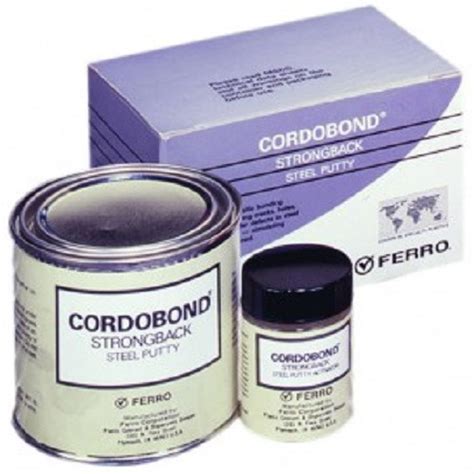 812310 Cordobond Strong Back Steel Putty Shipstore
