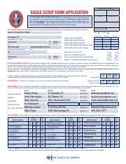 Complete Eagle Scout Rank Application Guide Requirements And Course Hero