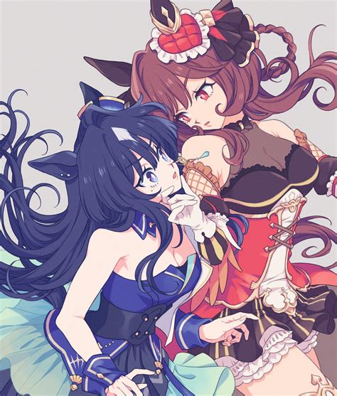 Gentildonna And Verxina Umamusume Drawn By Komasawa Fmn Ppp Danbooru