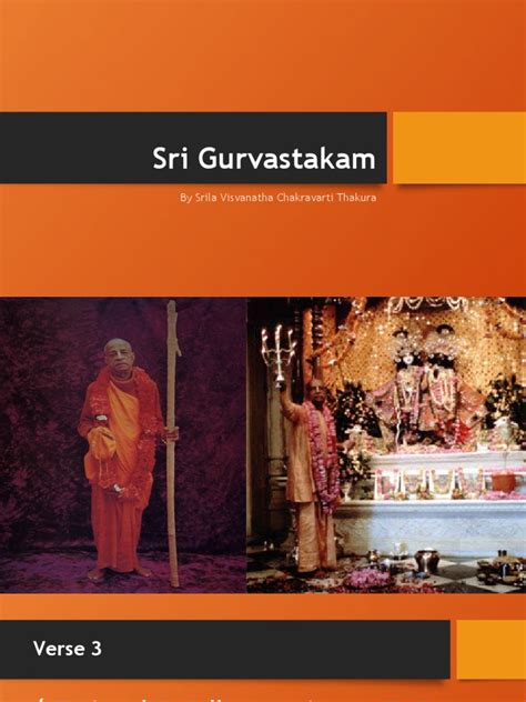 Sri Gurvastakam Verse3 Pdf